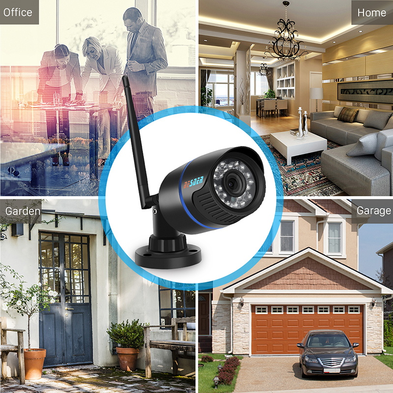 1080P Bullet Security Camera WiFi Antenna APP Remote Control Motion ...